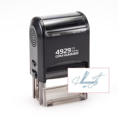 Sello personalizado firma - SellosPersonalizados.net